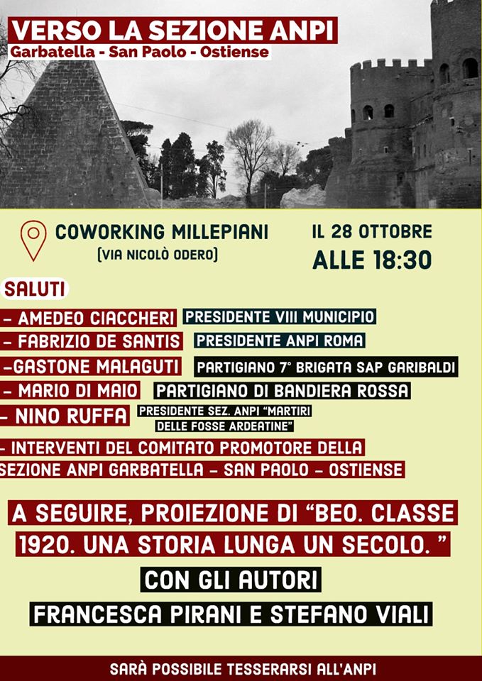 Il 10 giugno a Gattatico (RE) iniziativa pubblica per i dieci anni ...